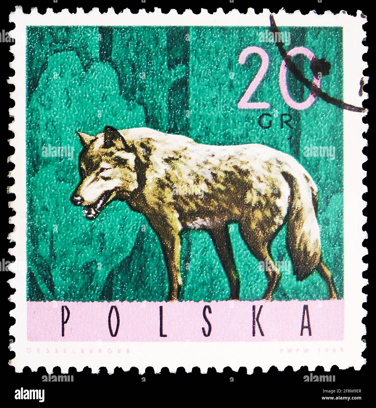 MOSCOW, RUSSIA - OCTOBER 4, 2019: Postage stamp printed in Poland shows ...