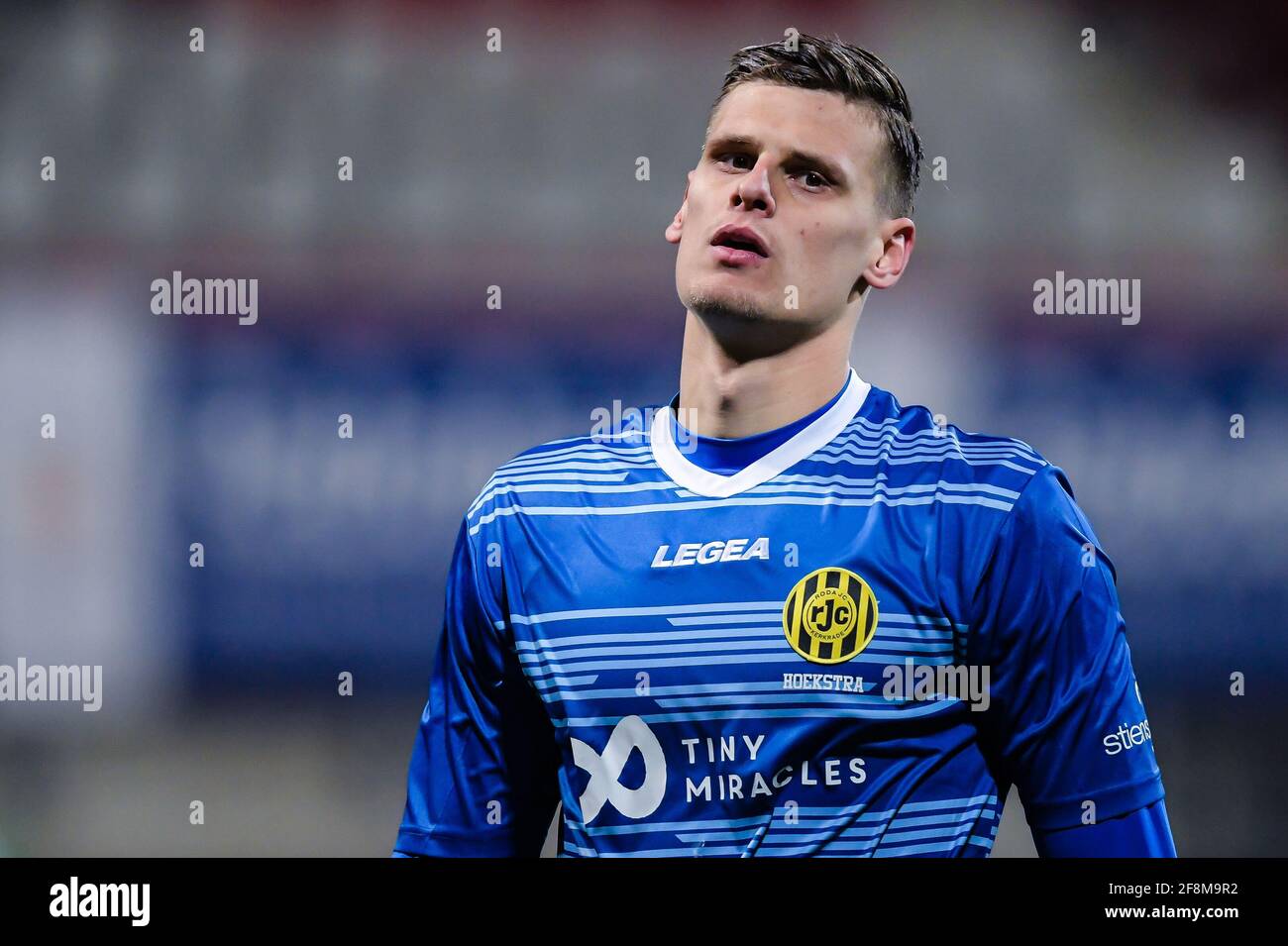 MAASTRICHT, NETHERLANDS - APRIL 12: goalkeeper Jan Hoekstra of Roda JC ...