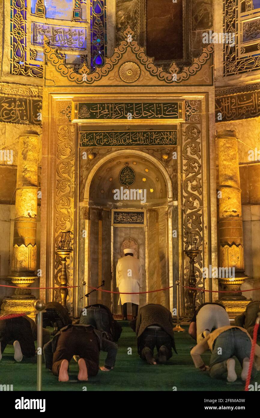 On the second day of Ramadan, a small congregation performed the ...