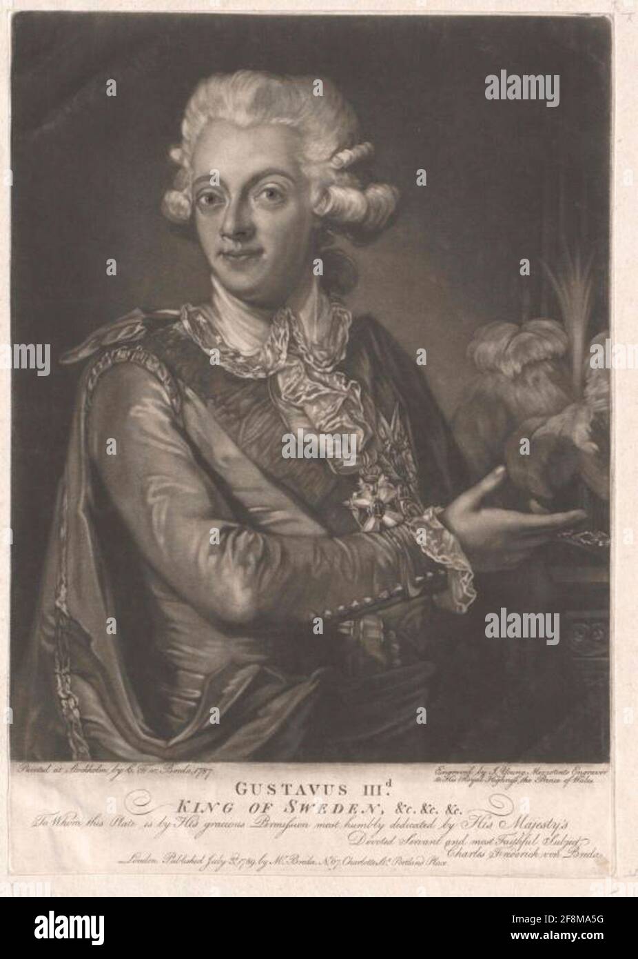 Gustav III., King of Sweden Stock Photo - Alamy