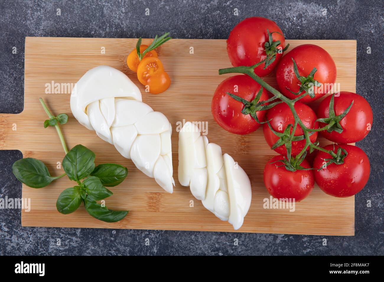 Cheese braided braid. Fresh soft white buffalo buffalo milk mozzarella ...
