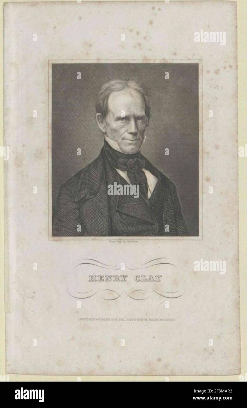 Clay, Henry Stock Photo - Alamy