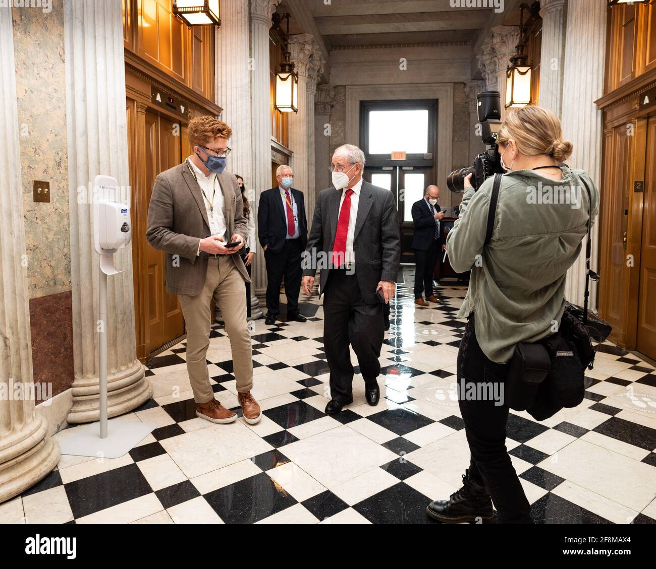 April 14, 2021 - Washington, DC, United States: U.S. Senator James ...