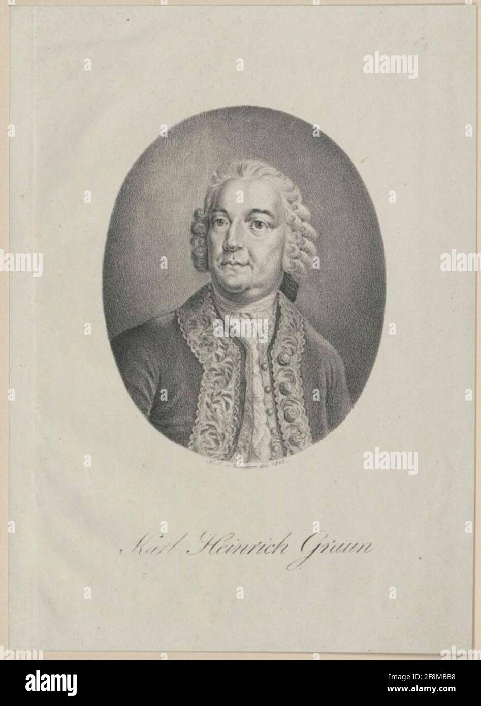 Graun, Karl Heinrich Stock Photo - Alamy