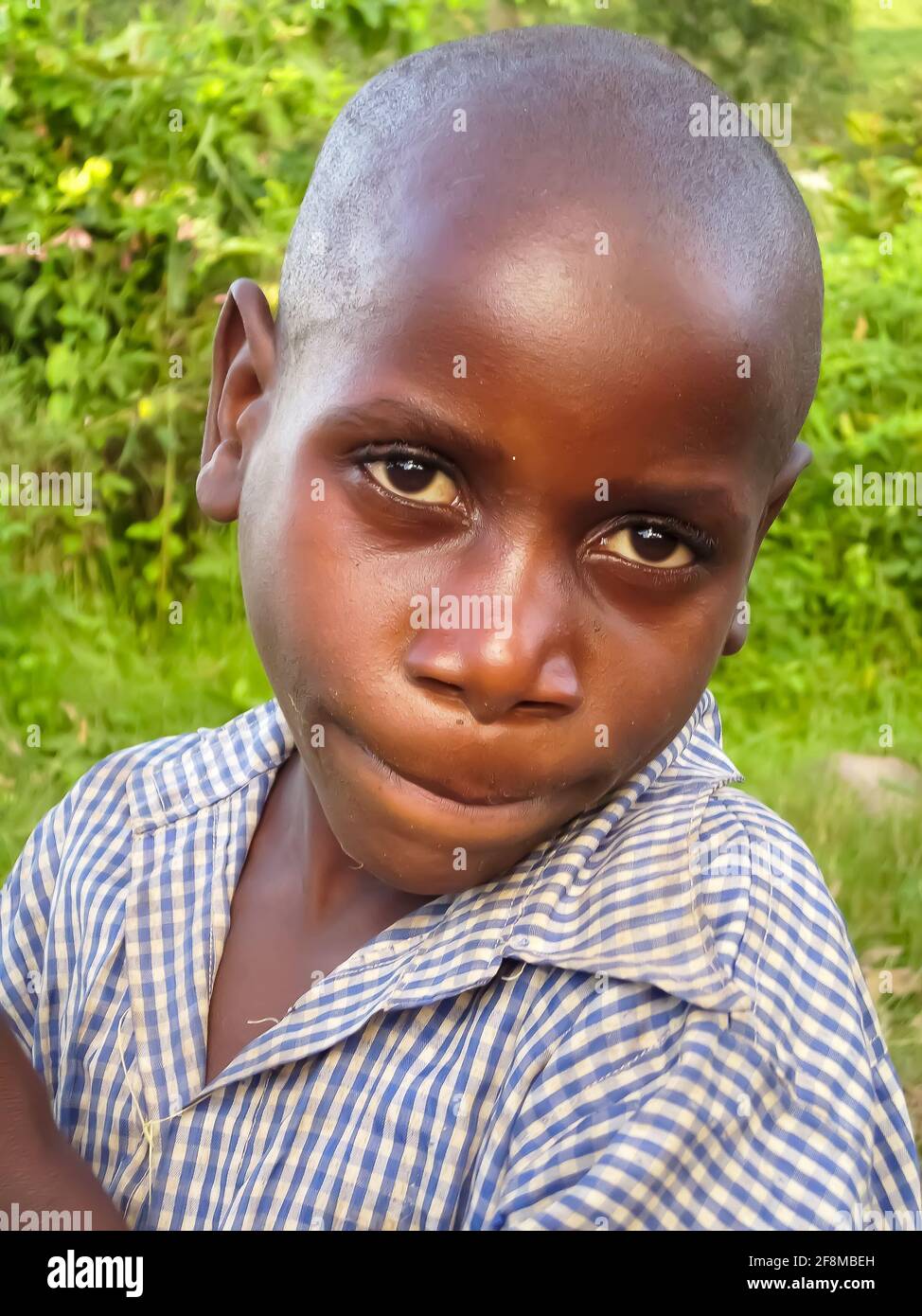 Up close and personal with a teenage Batwa Pygmy boy in the Echuya ...