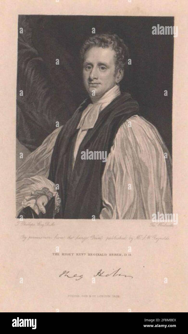 Reginald heber hi-res stock photography and images - Alamy