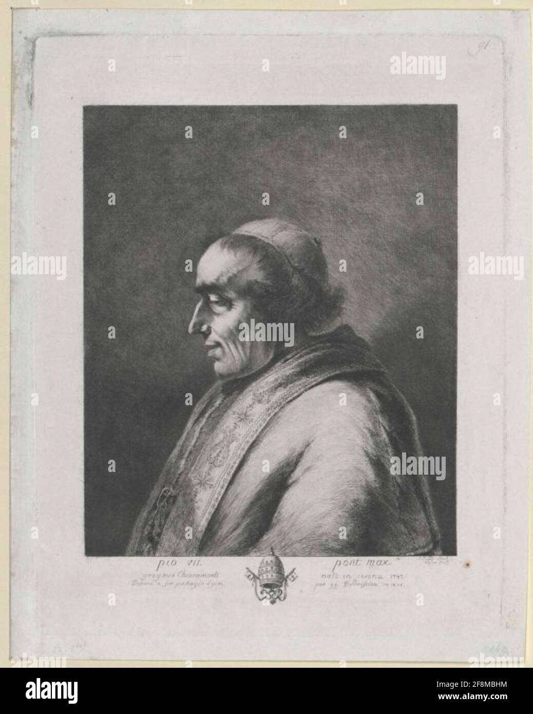 Pius VII., Pope Stock Photo - Alamy