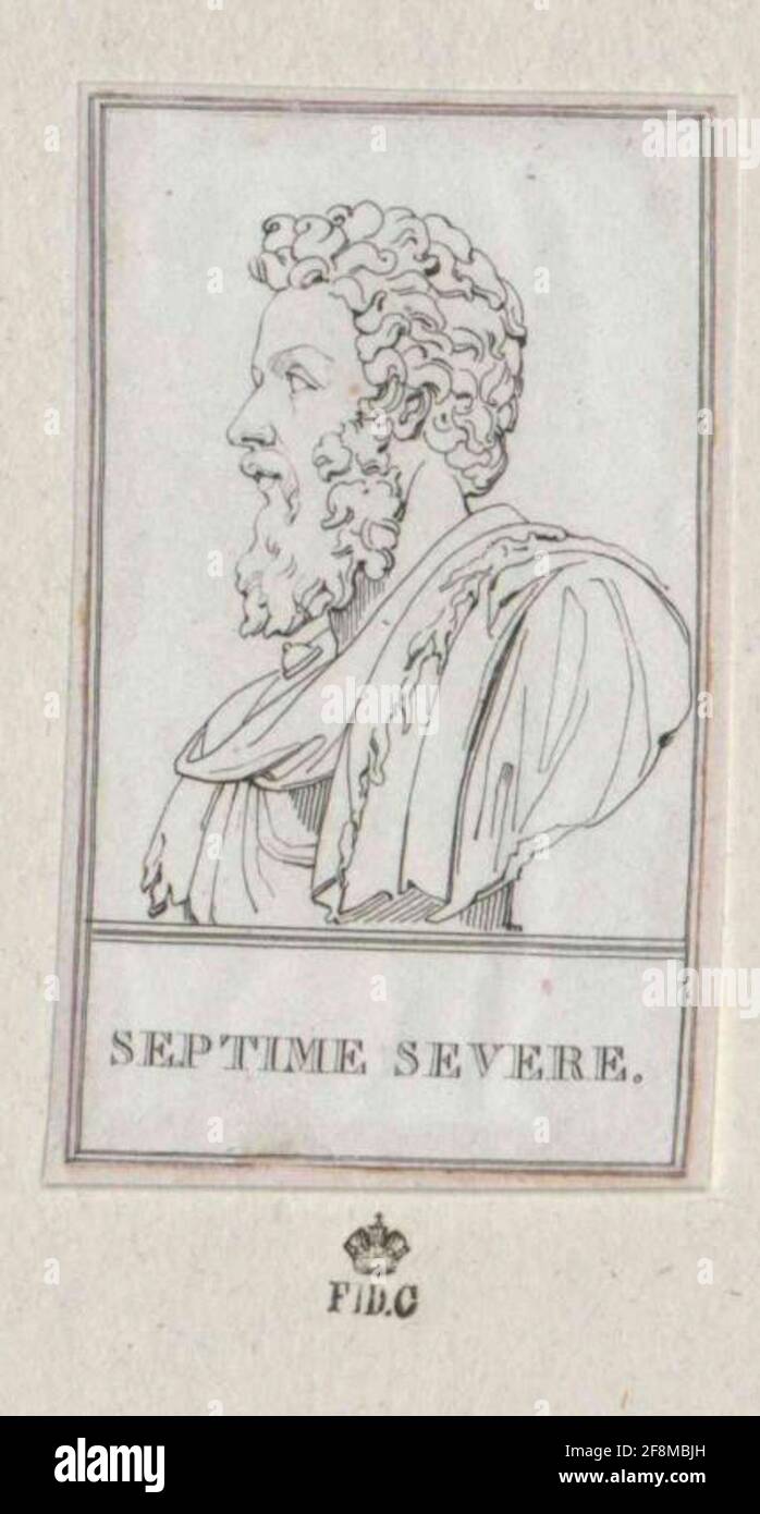 Septimius Severus, Roman Emperor Stock Photo - Alamy