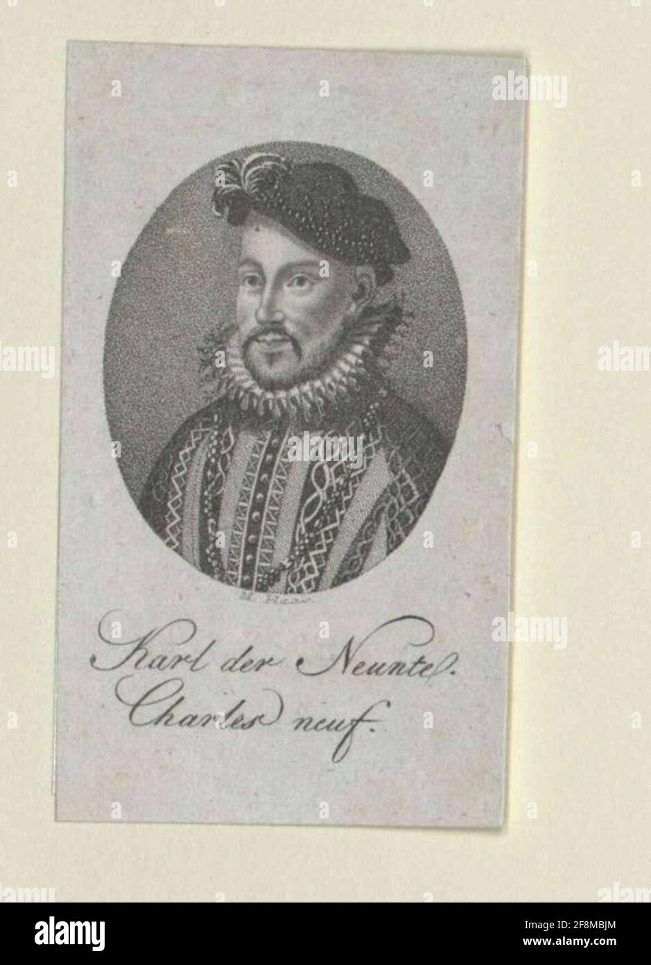 Karl IX., King of France Unknown artist Stock Photo - Alamy