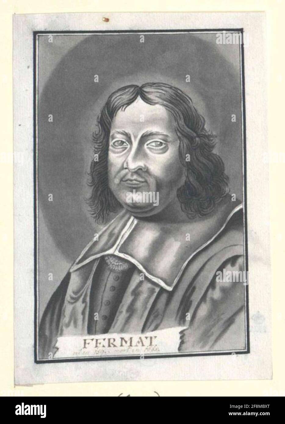 Fermat, stone of Stock Photo - Alamy