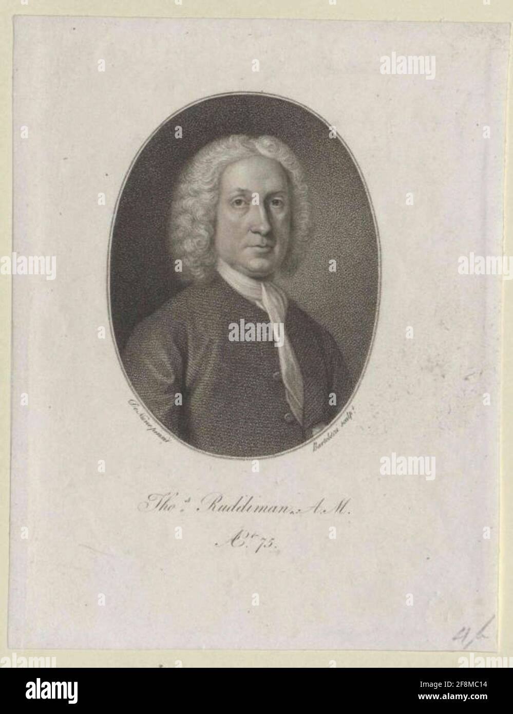 Thomas ruddiman hi-res stock photography and images - Alamy
