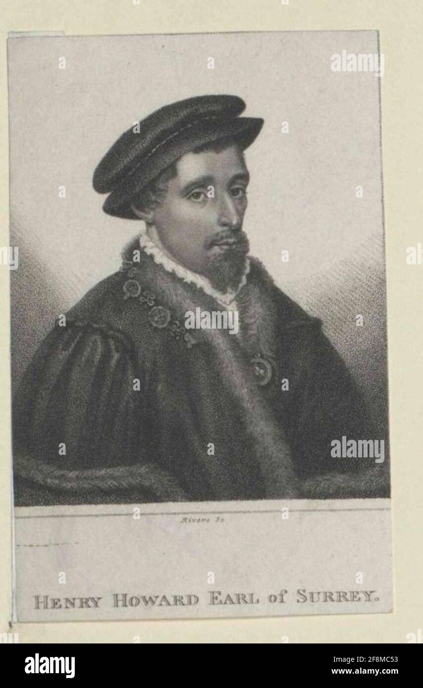 Howard, Earl of Surrey, Henry Stock Photo - Alamy