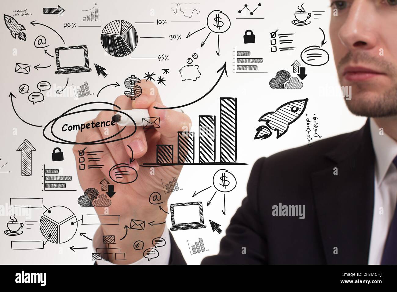 Competence make steps to success hi-res stock photography and images ...