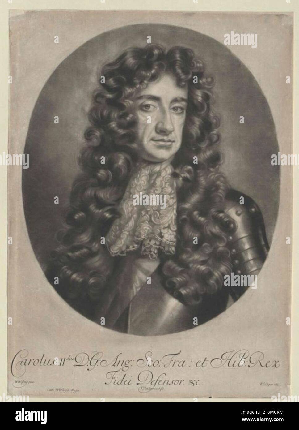 Karl II., King of England Stock Photo - Alamy