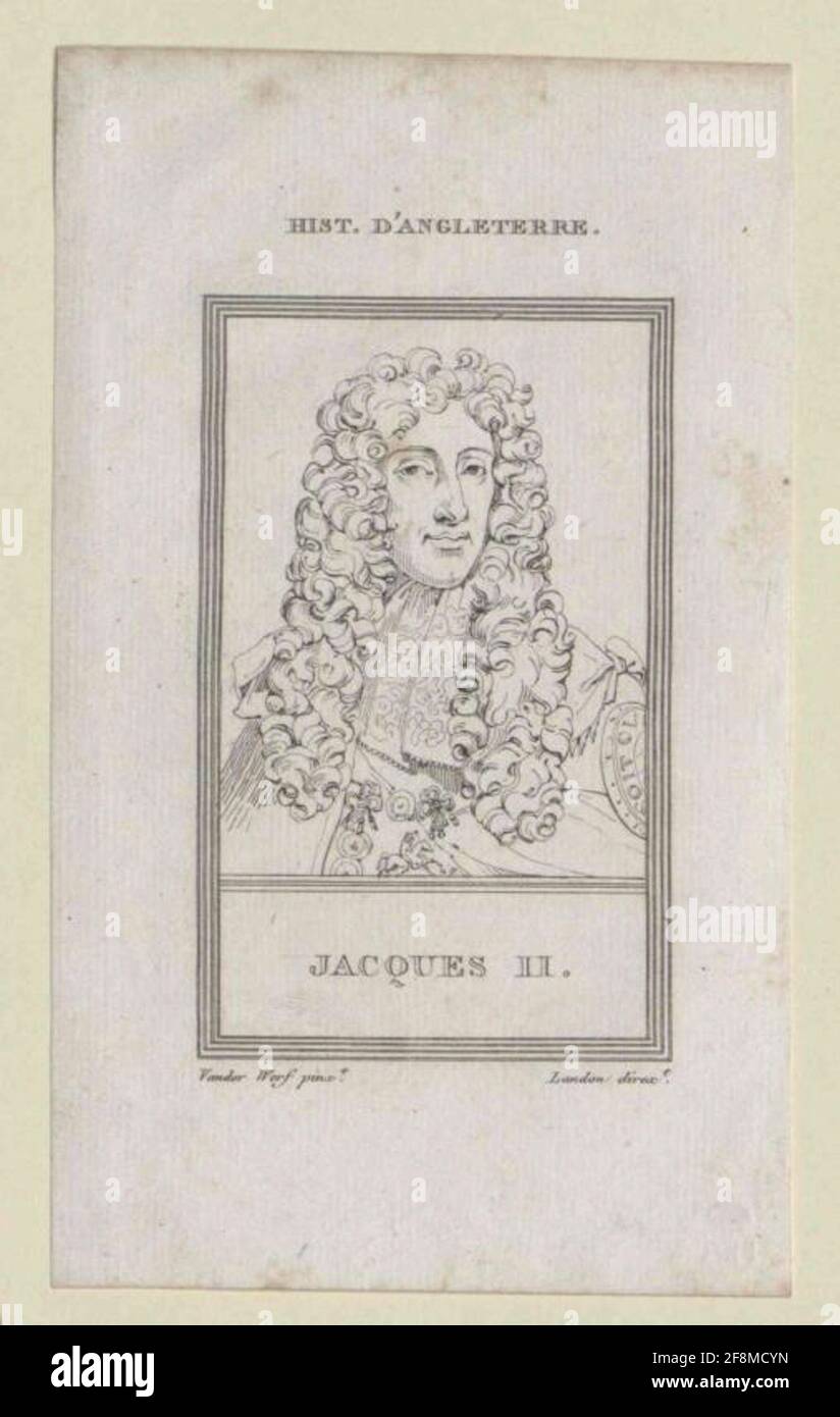 Jacob II. King of England Stock Photo - Alamy