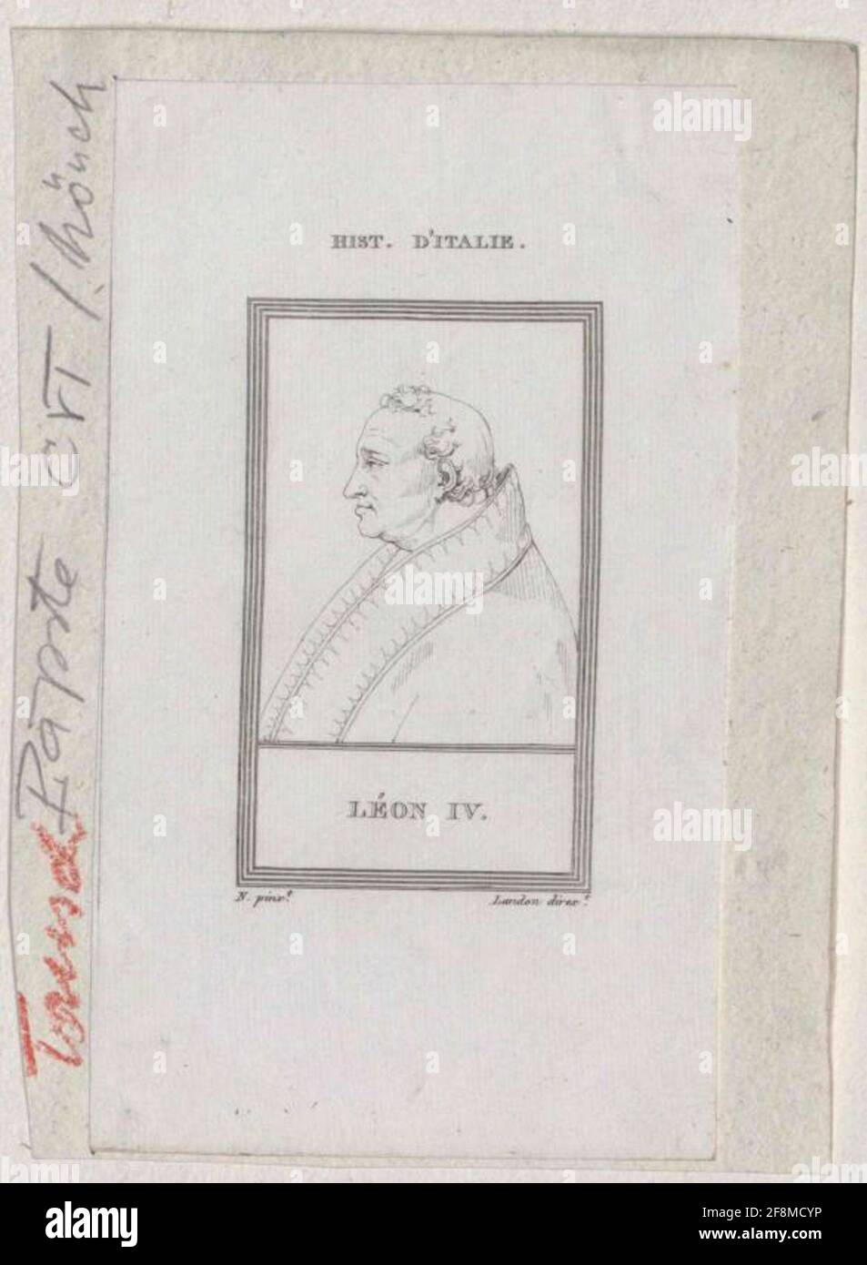 Leo IV., Pope Stock Photo - Alamy