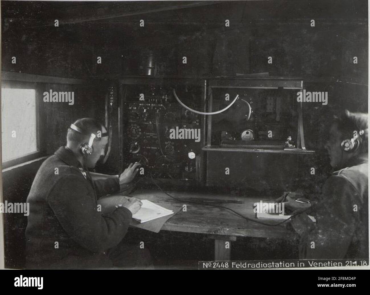 Field radiostation in Veneto 21.1.18 Stock Photo - Alamy