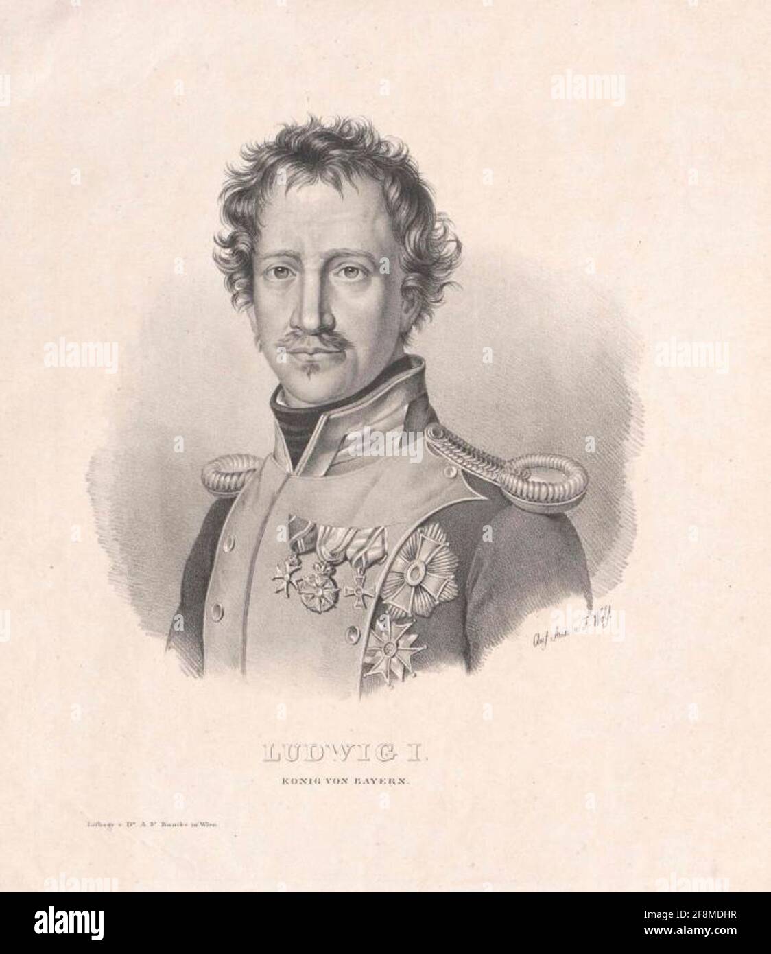 Ludwig I, King of Bavaria Stock Photo - Alamy