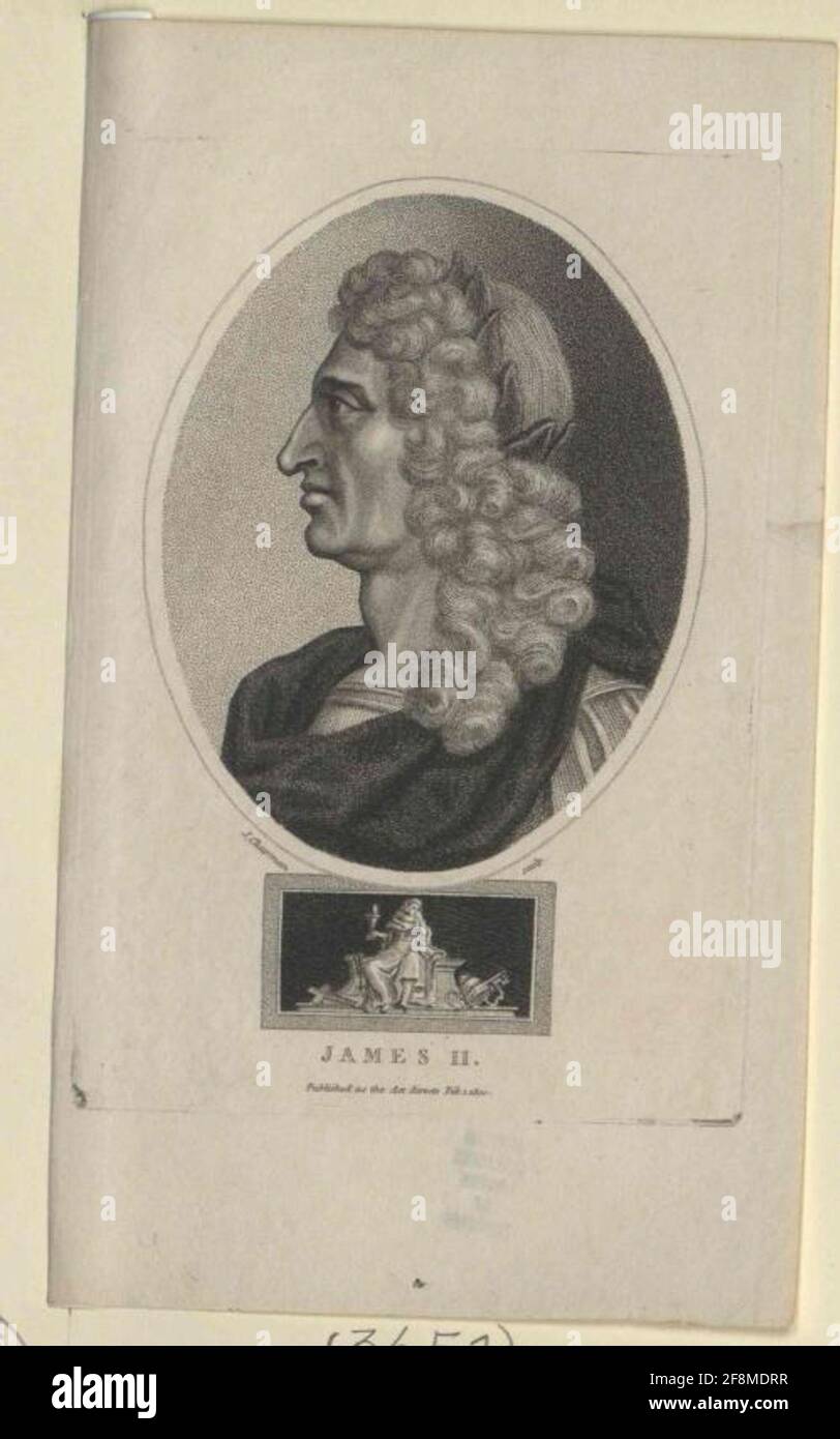 Jacob II. King of England Stock Photo - Alamy
