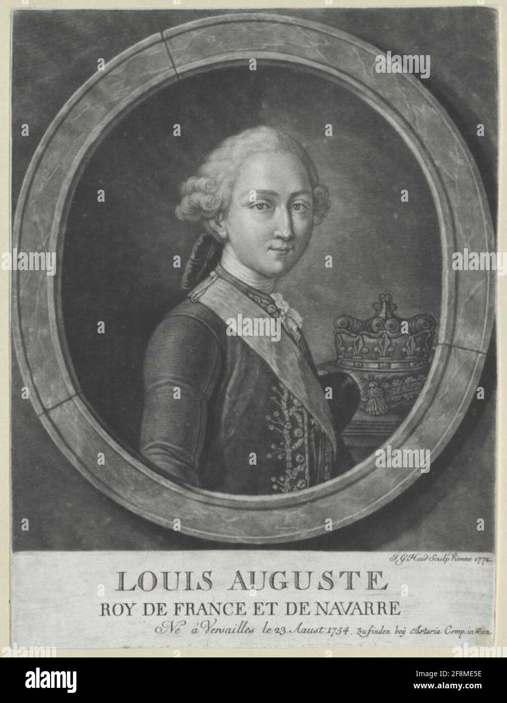 Ludwig XVI., King of France Stock Photo - Alamy