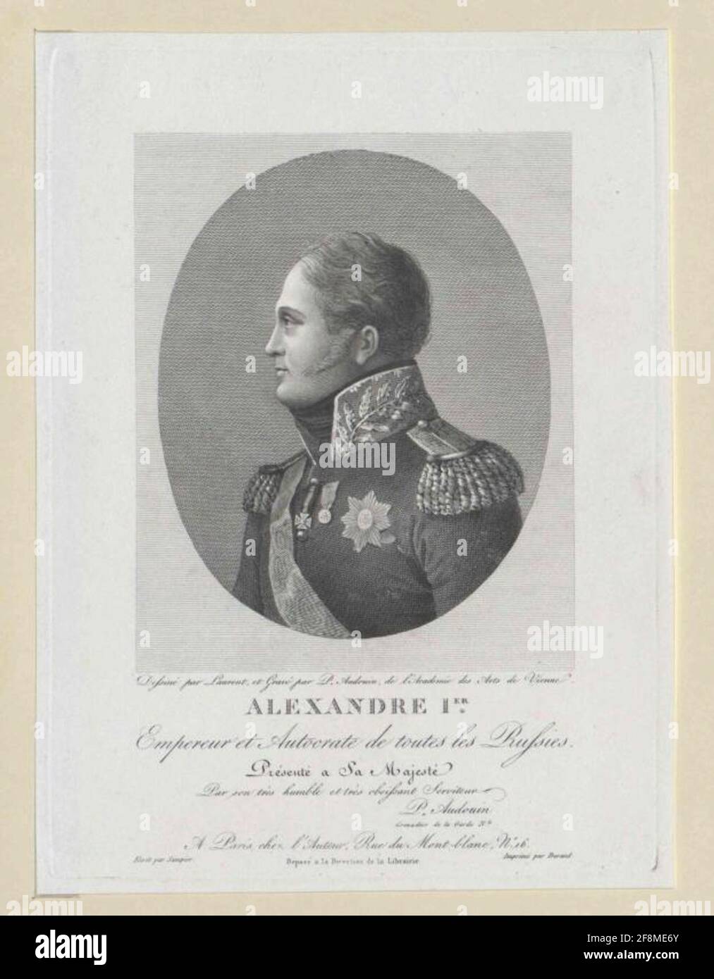 Alexander I, Kaiser of Russia Stock Photo - Alamy