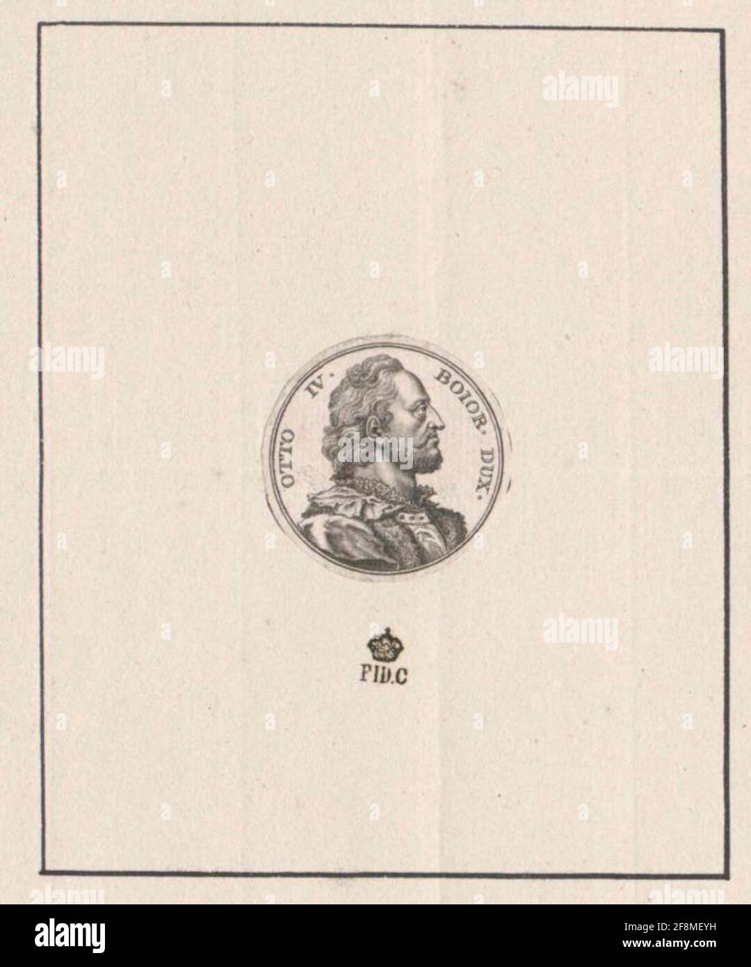 Otto II, the illustrious Duke of Bavaria Stock Photo - Alamy