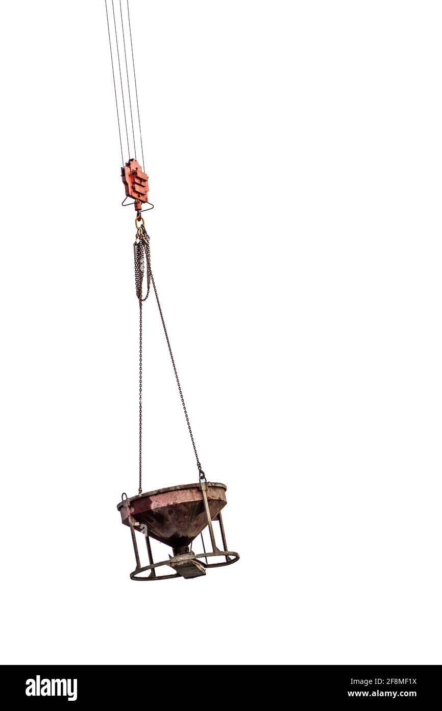 Contractor pouring concrete foundation Cut Out Stock Images & Pictures ...