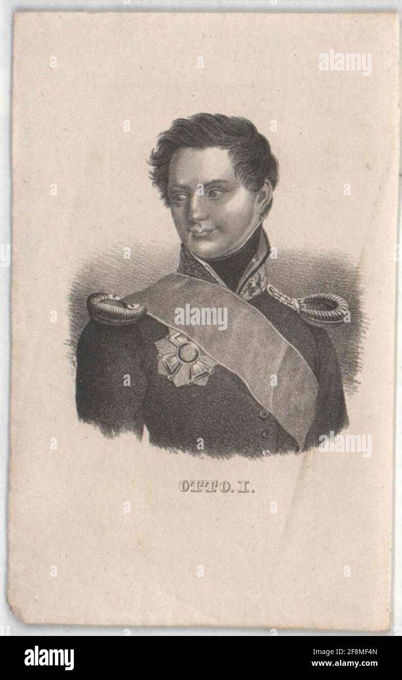 Otto I, King of Greece Stock Photo - Alamy