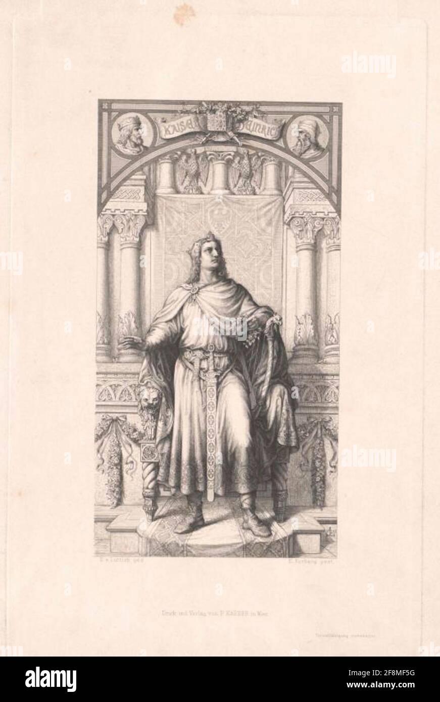 Heinrich I., German King Stock Photo - Alamy