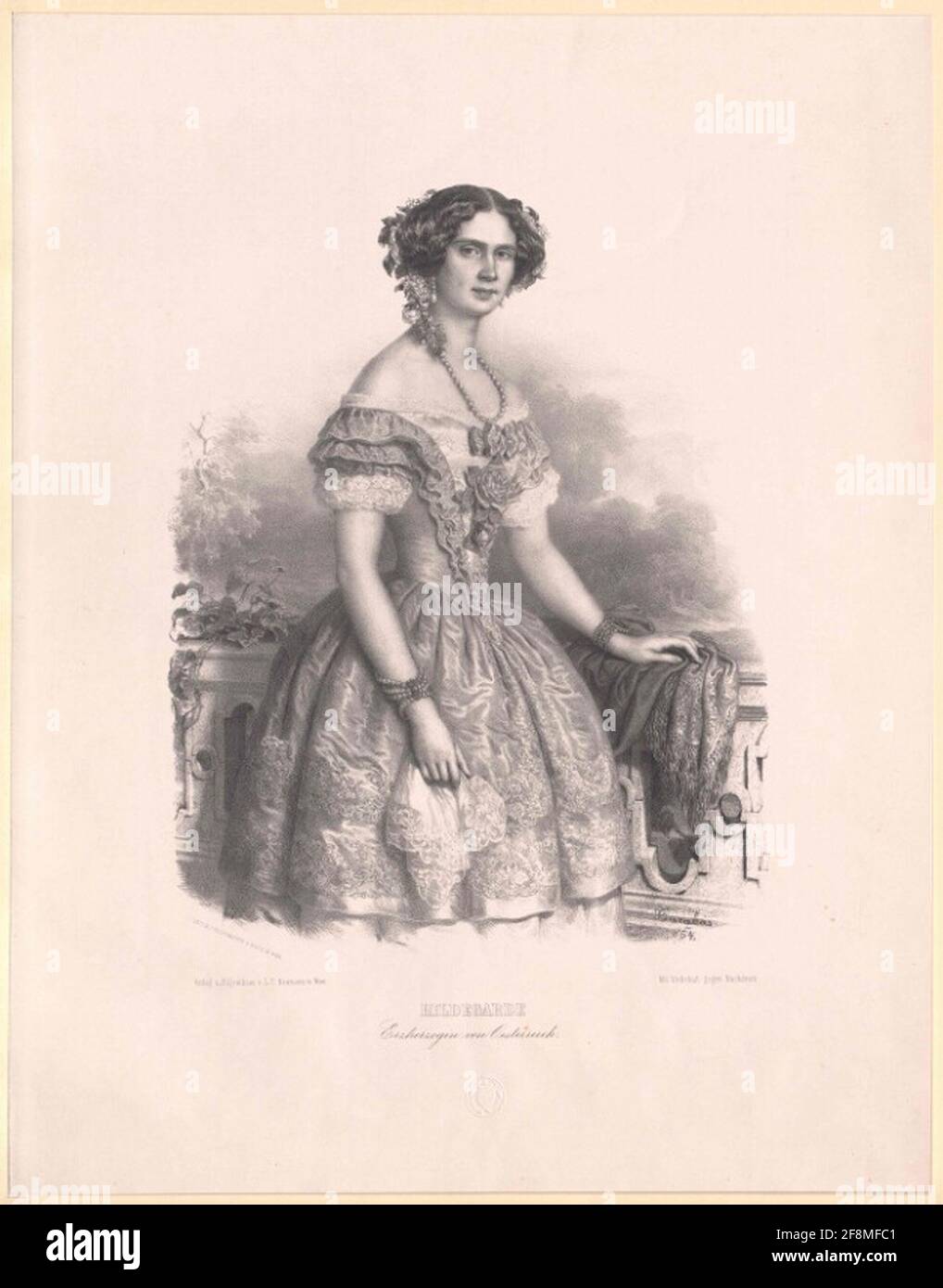 Hildegard, Princess of Bavaria (1825-1864 Stock Photo - Alamy