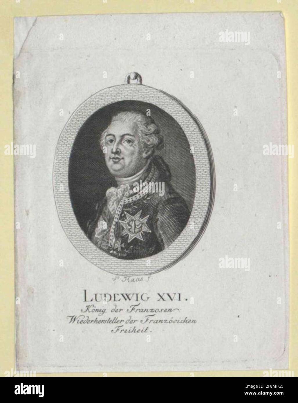 Ludwig XVI., King of France Stock Photo - Alamy