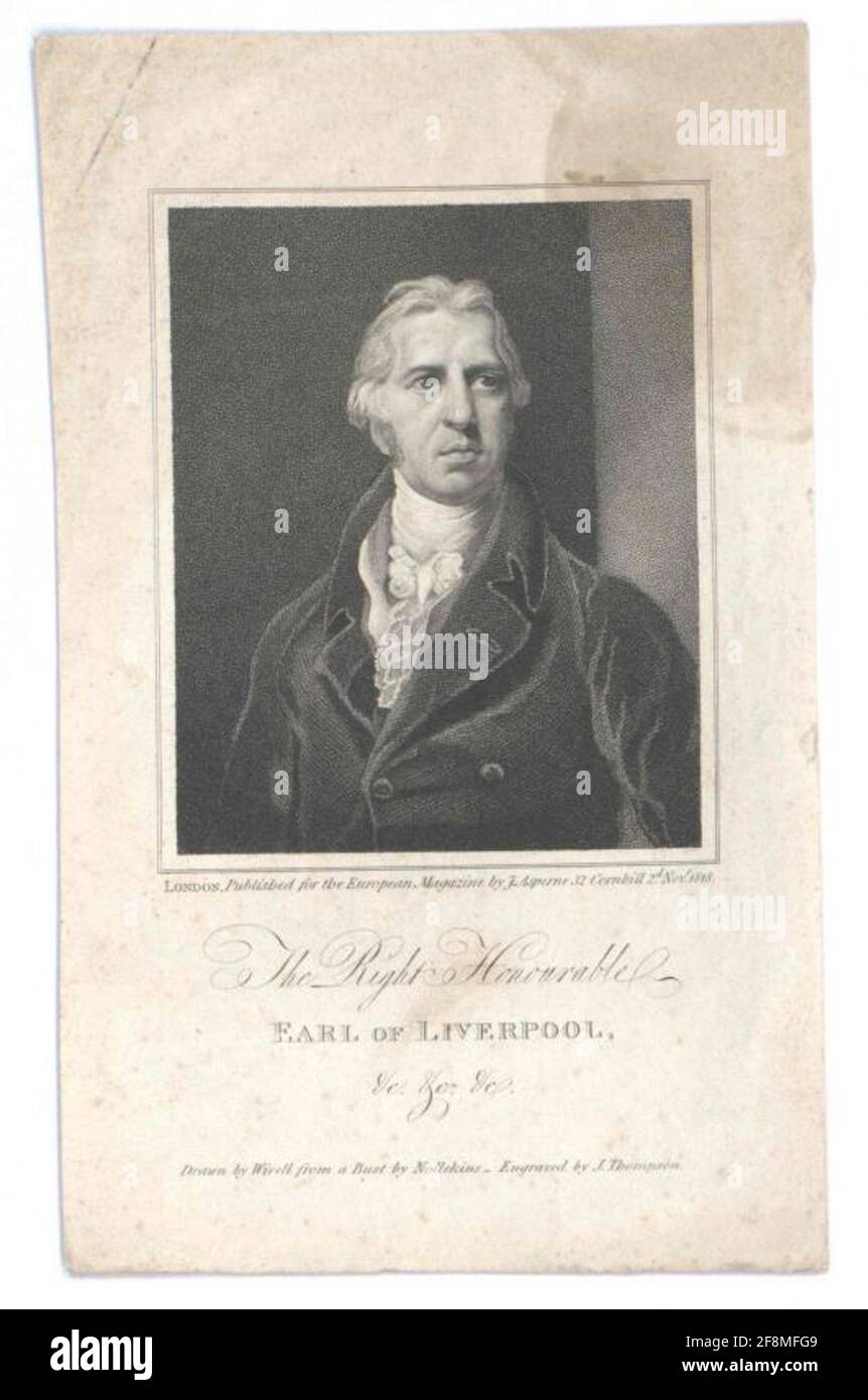 Earl of liverpool robert jenkinson hi-res stock photography and images ...