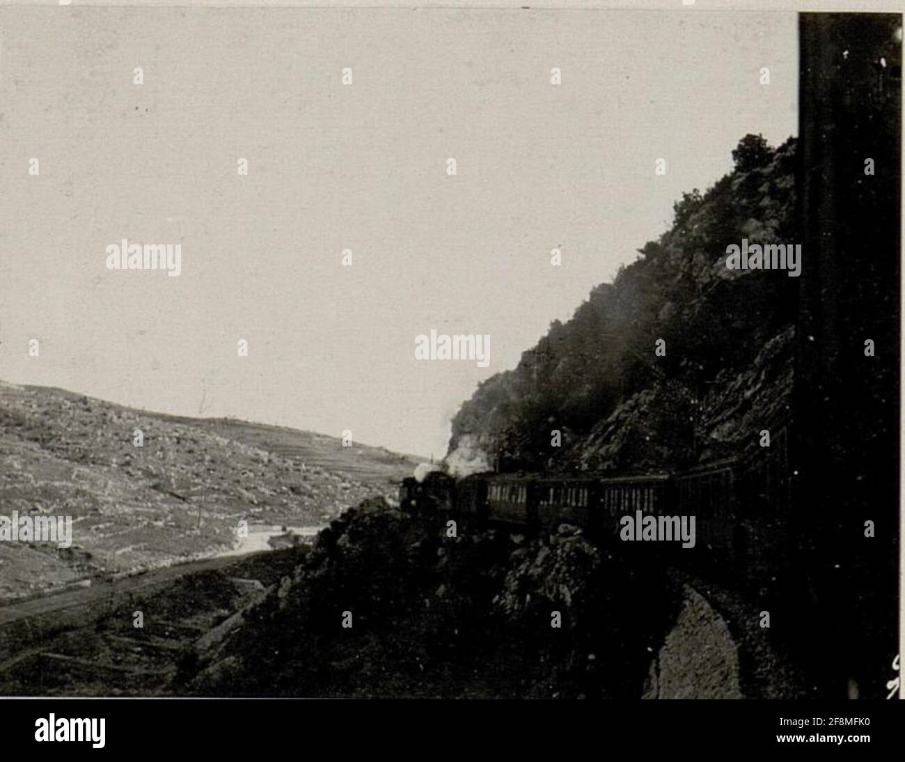 The traveling Army Commando on the drive to Cattaro at Ragusa Vecchia ...