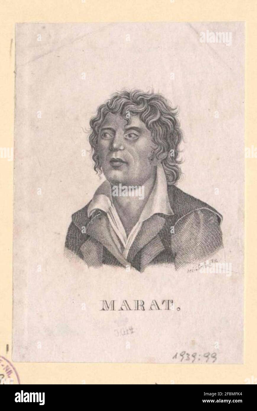 Marat, Jean Paul Stock Photo - Alamy