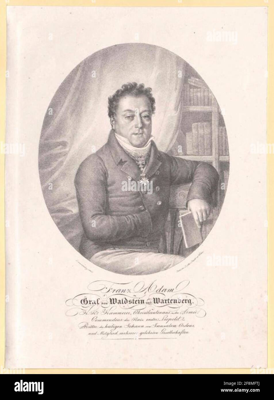 Waldstein-Wartenberg, Franz Adam Graf Stock Photo - Alamy