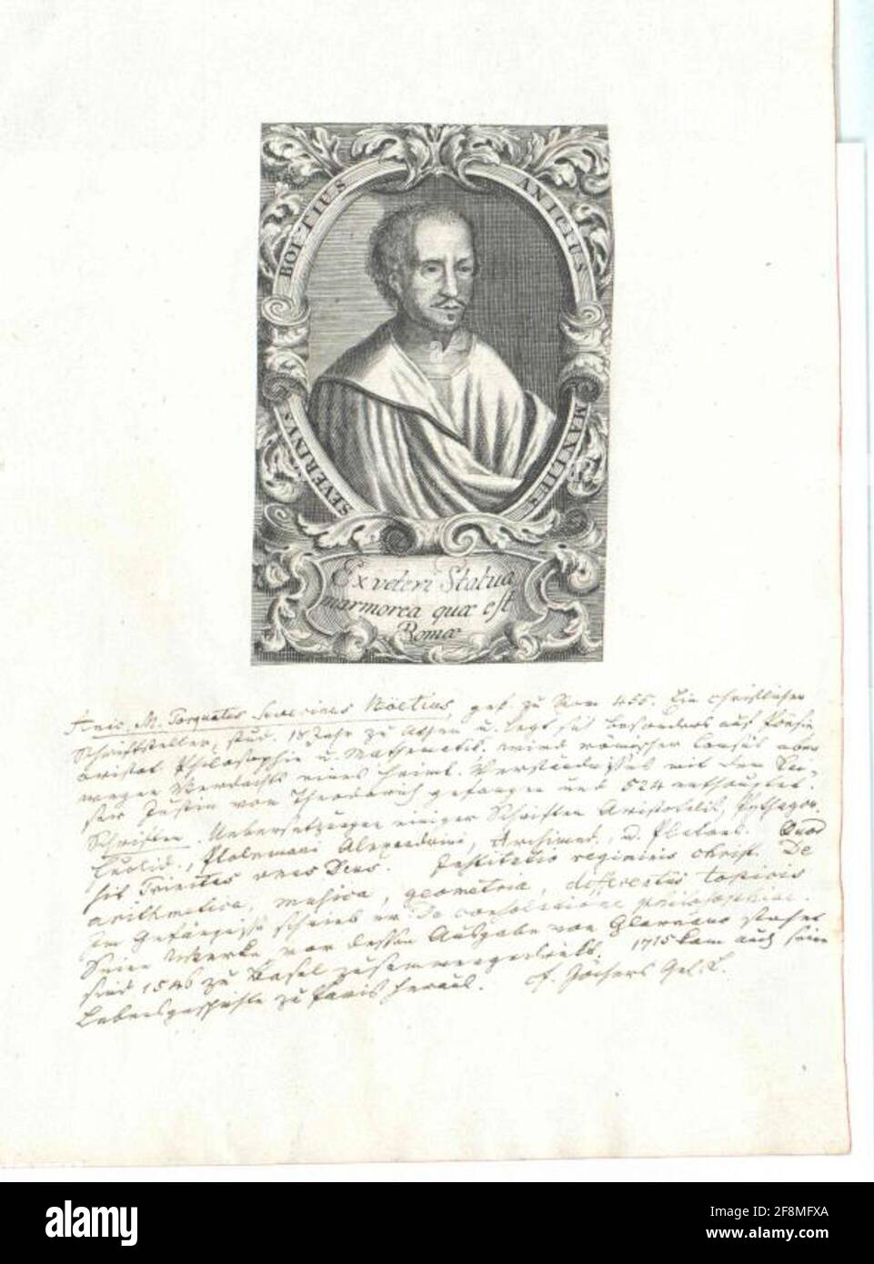 Boethius hi-res stock photography and images - Alamy