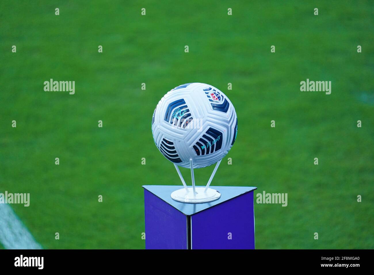 Orlando, Florida, USA, April 14, 2021, Game ball for the Gotham FC vs ...