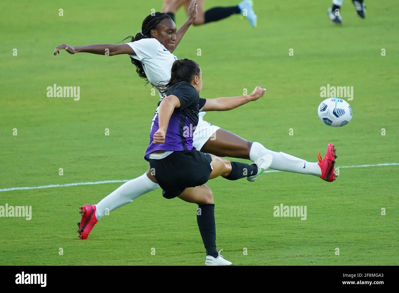 Orlando, Florida, USA, April 14, 2021, Orlando Pride defender Ali Riley ...