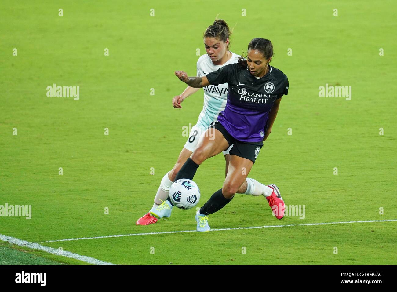 Orlando, Florida, USA, April 14, 2021, Orlando Pride forward Sydney ...