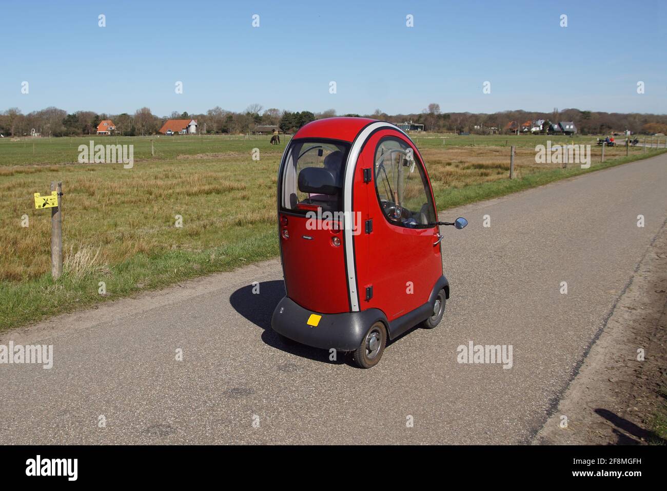 Cabin car blue mobility scooter hi-res stock photography and images - Alamy