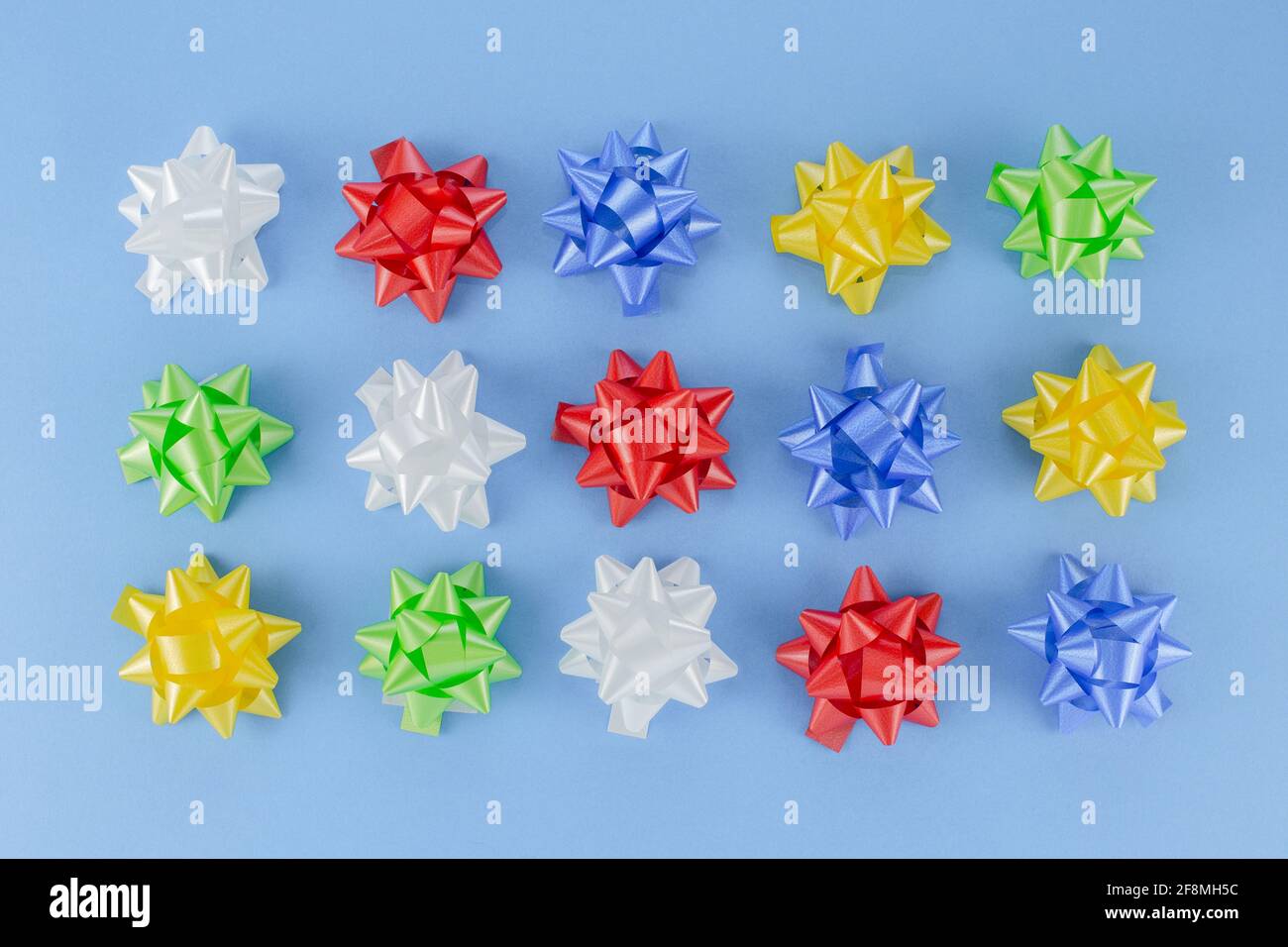 Frame of colorful artificial Rose Flowers from Plastic Ribbon for ...