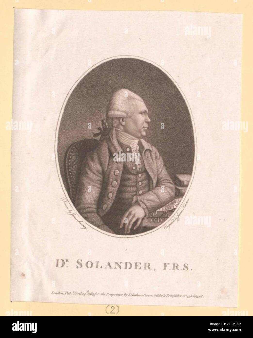 Solander, Daniel Charles Stock Photo - Alamy