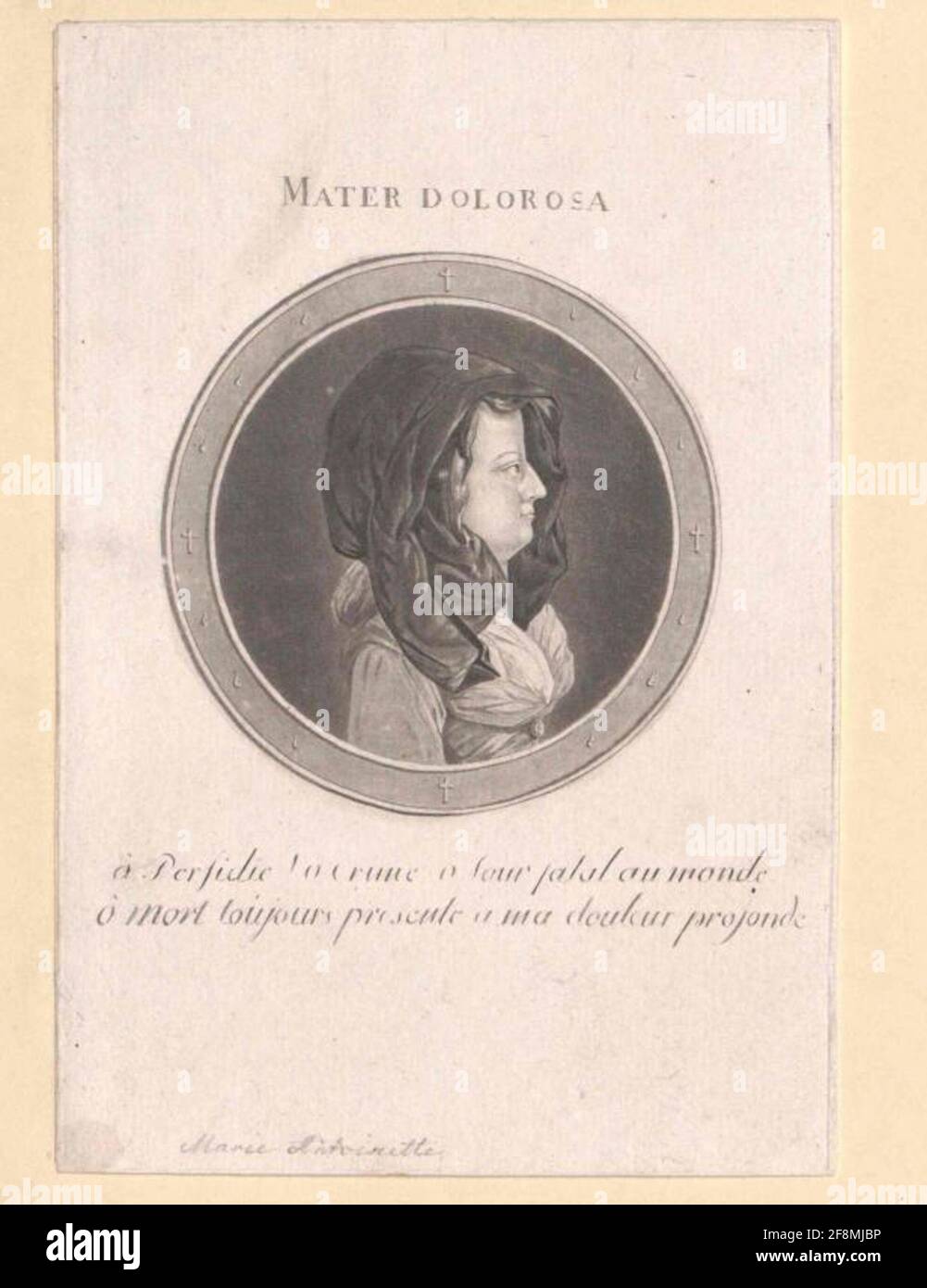 Marie Antoinette, Archduchess of Austria Stock Photo - Alamy