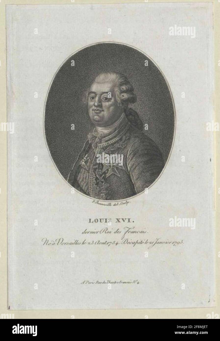 Ludwig XVI., King of France Stock Photo - Alamy