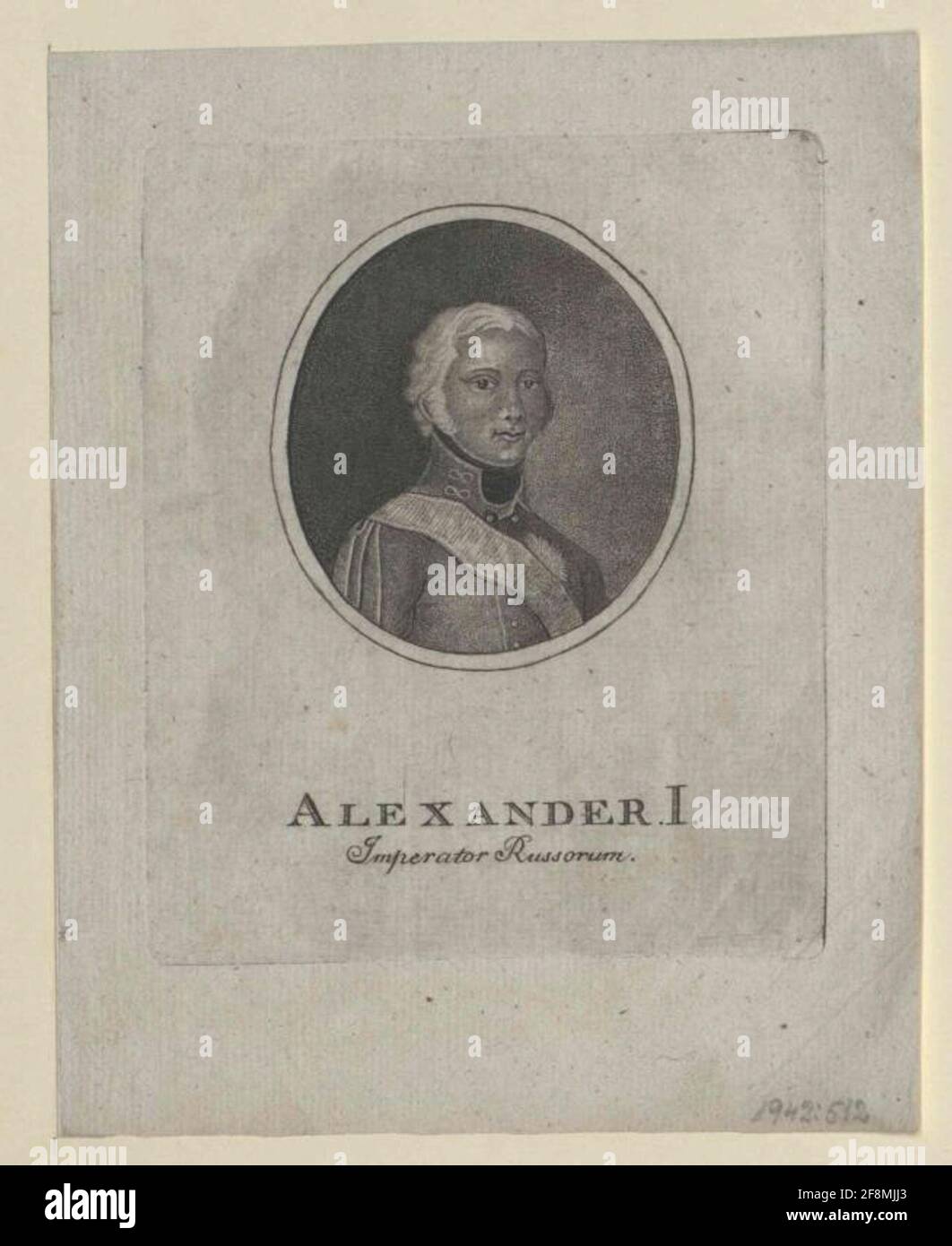 Alexander I, Kaiser of Russia Stock Photo - Alamy