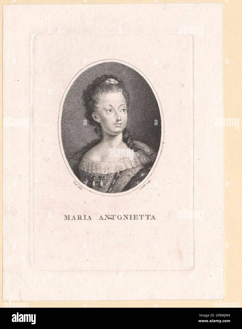 Marie Antoinette, Archduchess of Austria Stock Photo - Alamy