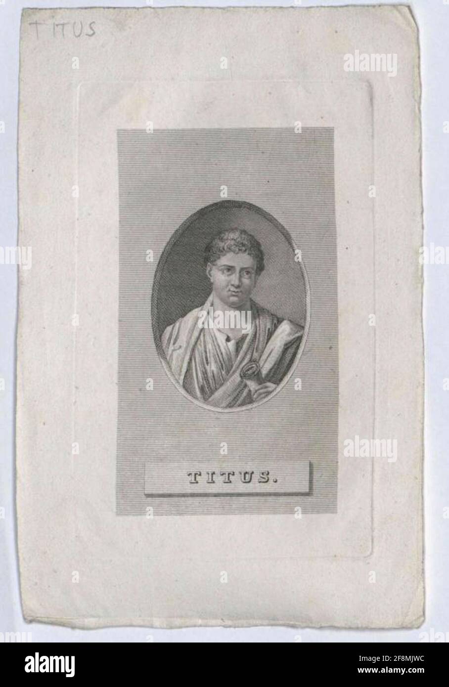 Titus, Roman Emperor Stock Photo - Alamy