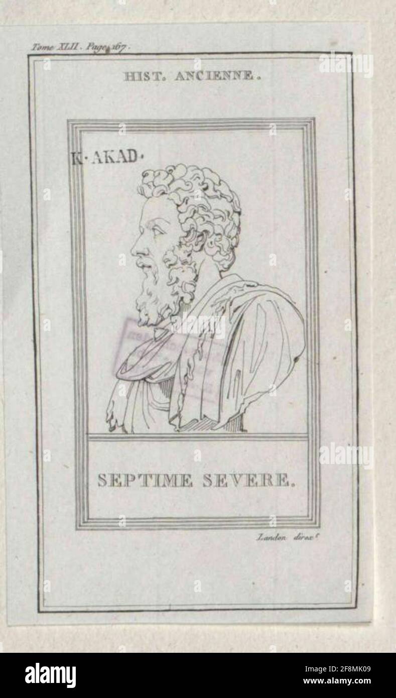 Septimius Severus, Roman Emperor Stock Photo - Alamy
