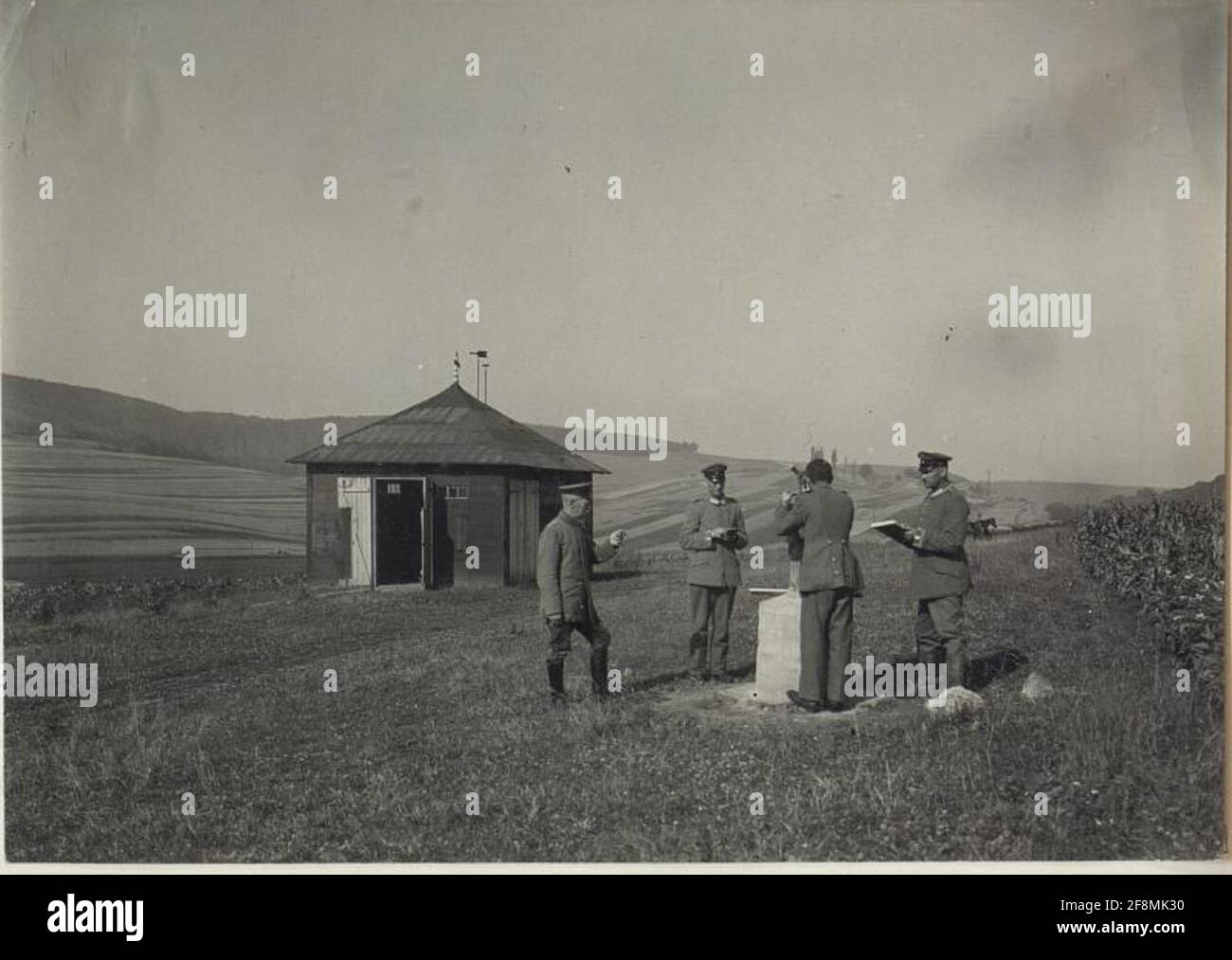 Field weather station Brzezany: II. The observation Stock Photo - Alamy