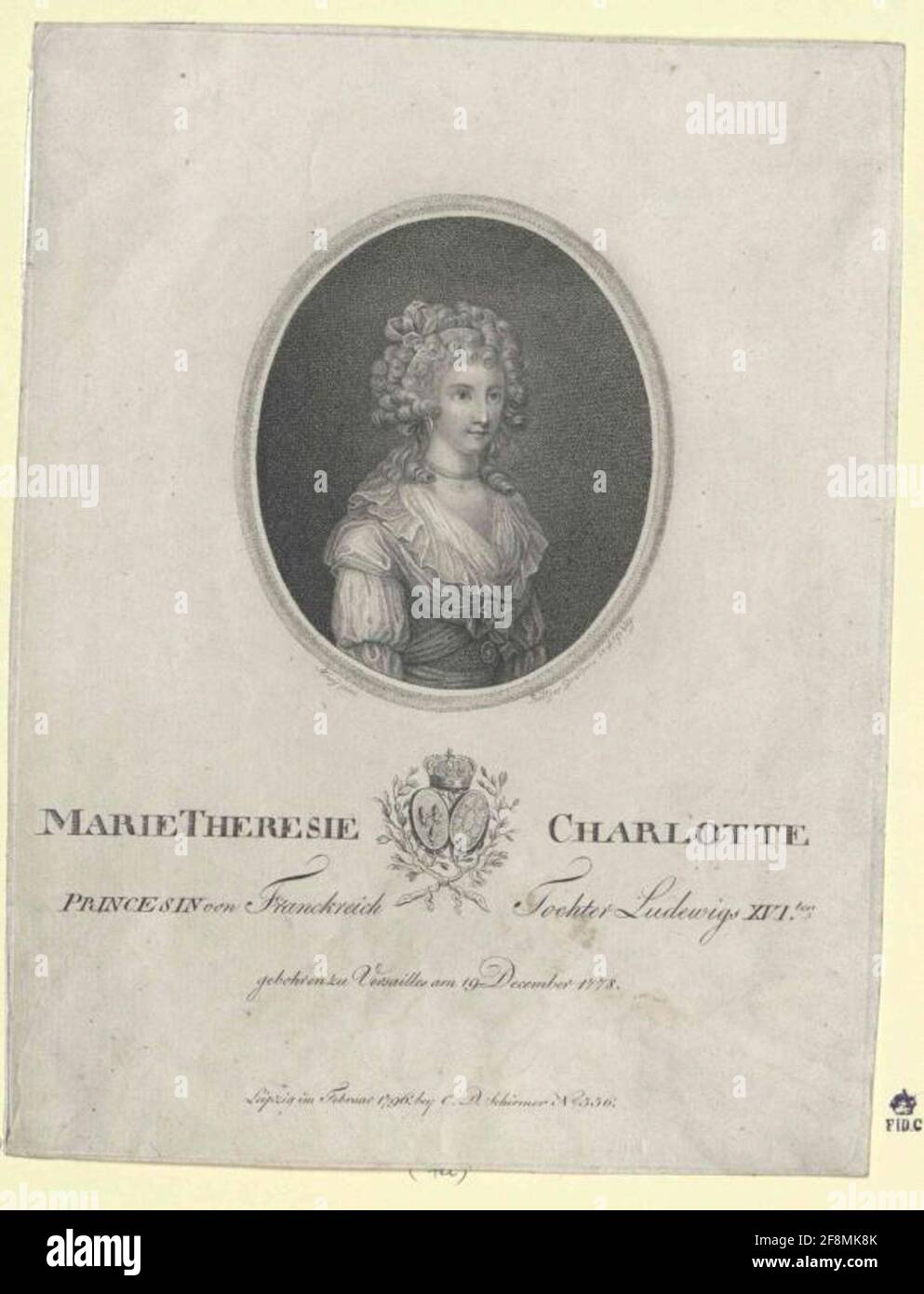 Marie Therese, Princess of France Stock Photo - Alamy